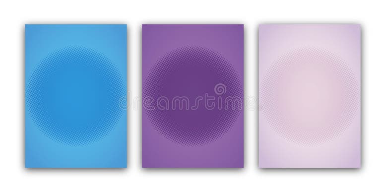 3 Colors A4 Size Flyer Template Design. Stock Vector - Illustration of ...