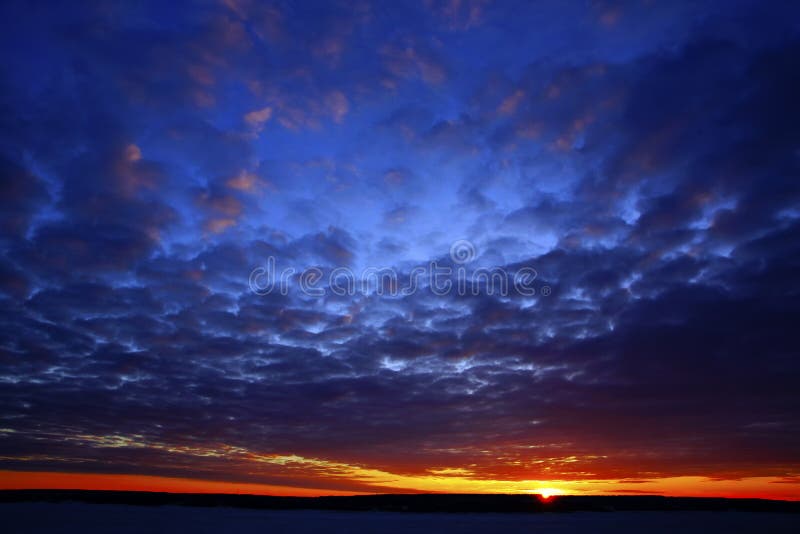 The colors of the sky stock image. Image of colors, sunset - 69181775