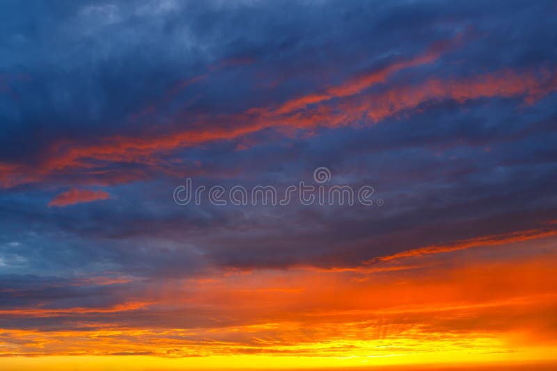 Colors of sunset sky stock photo. Image of religious - 68412304