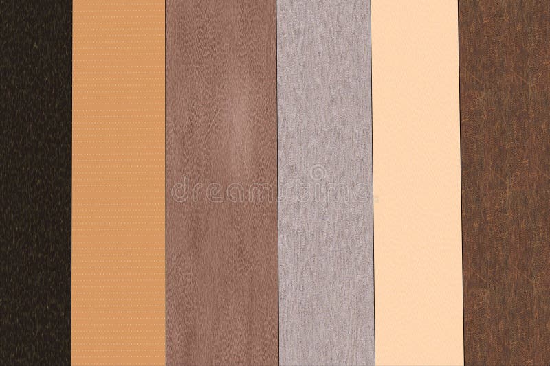 Colors and Variety Leather Texture Sample. Textured Backgrounds. 3d ...