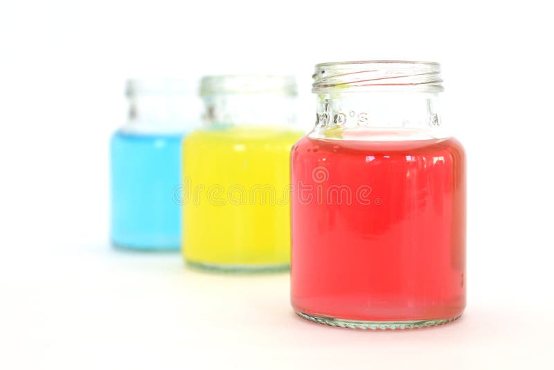 Colors water in bottles stock photo. Image of wheel, yellow - 55812116