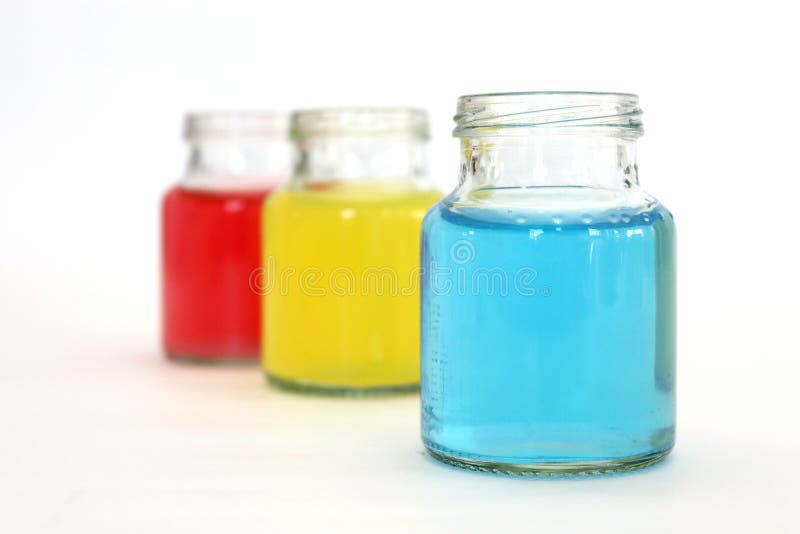 Colors water in bottles stock image. Image of wheel, colors - 55875977