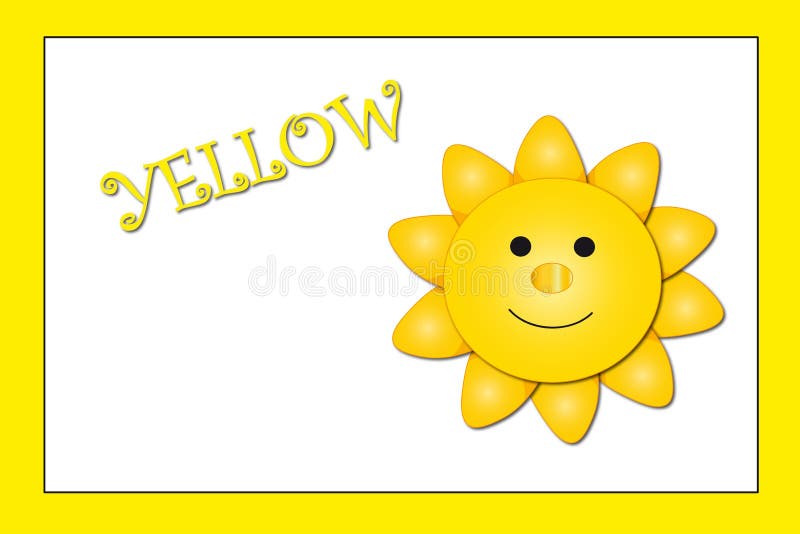 Colors: yellow stock illustration. Illustration of collection - 10406934