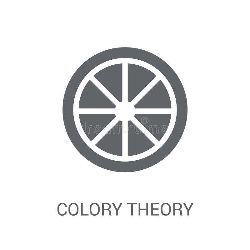 Theory Icon In Trendy Design Style. Theory Icon Isolated On White ...