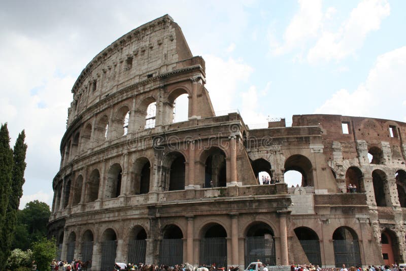 Coloseum stock image. Image of history, monument, color - 4351547