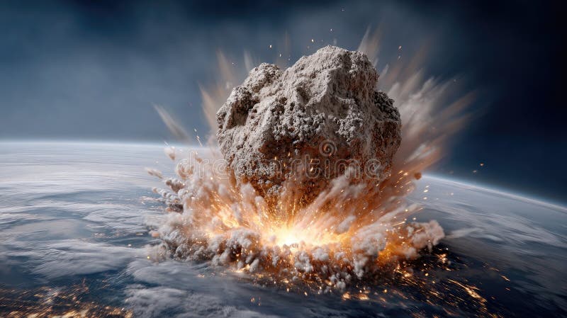 A Colossal Asteroid Approaches Earth, Creating a Breathtaking Spectacle ...
