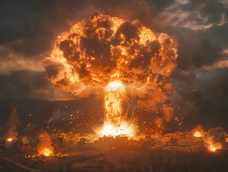 Colossal Atomic Blast Erupts in Devastating Mushroom Cloud Over ...