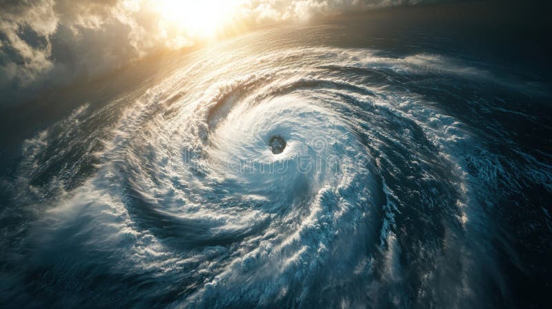 A Colossal Hurricane is Developing in the Ocean, Showcasing Powerful ...