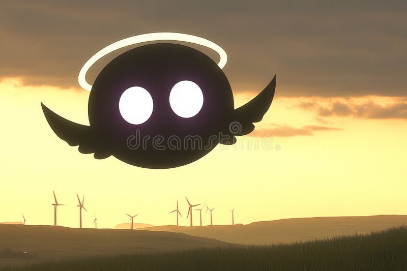 A Colossal, Mysterious Robot Walking Down the River. the Piece is a ...