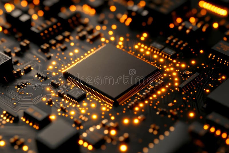 A Colossal Quantum Computer, Enveloped in Energy, within a Futuristic ...