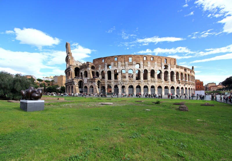 Colosseo editorial stock image. Image of roma, stone - 26757014