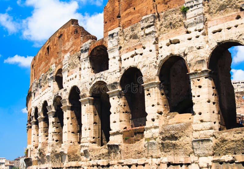 Ancient colosseum stock photo. Image of empty, apocalyptic - 8317588