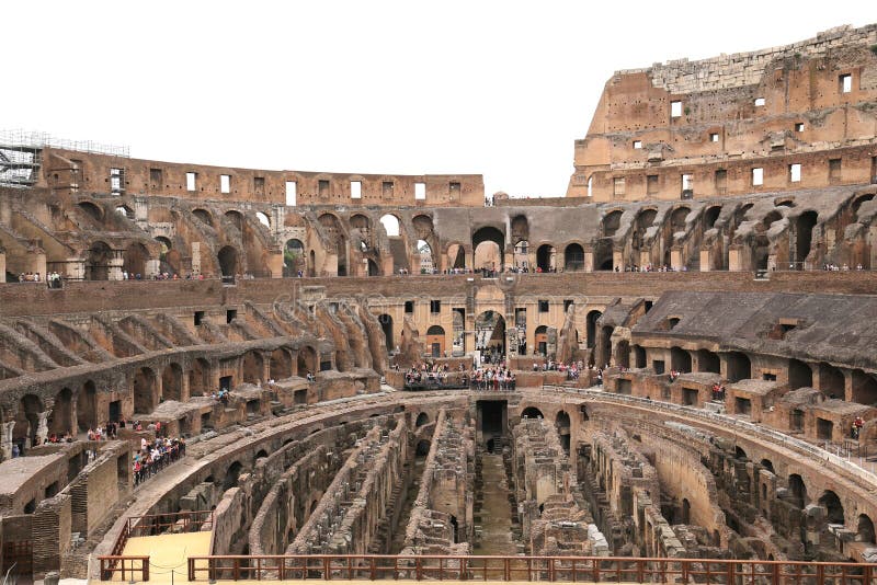 Colosseum Amfiteater, Rome, Italien Redaktionell Bild - Bild av ...