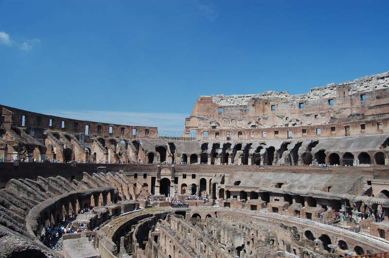 The Colosseum, Ancient Rome, Italy Stock Photo - Image of roma ...