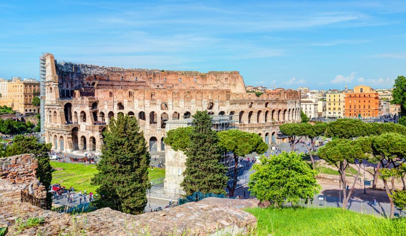 Colosseum (Coliseum) in Rome Stock Image - Image of monument, outdoor ...