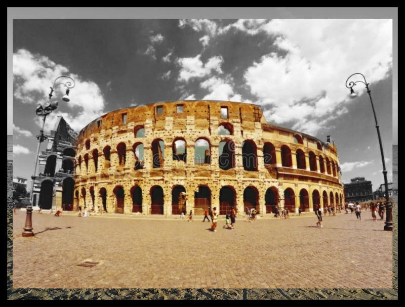 Colosseum editorial stock image. Image of storia, italy - 167694754