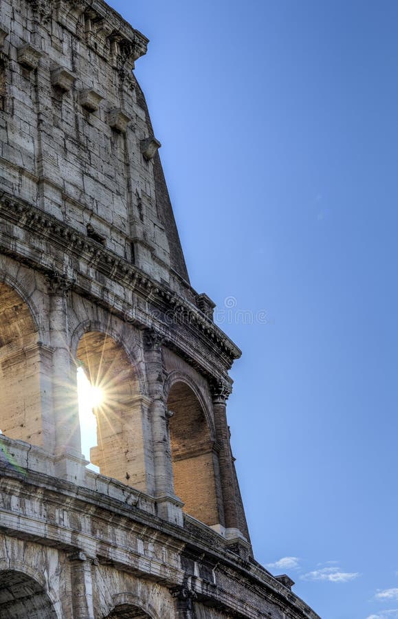 Colosseum detail stock image. Image of romanian, rome - 39504485
