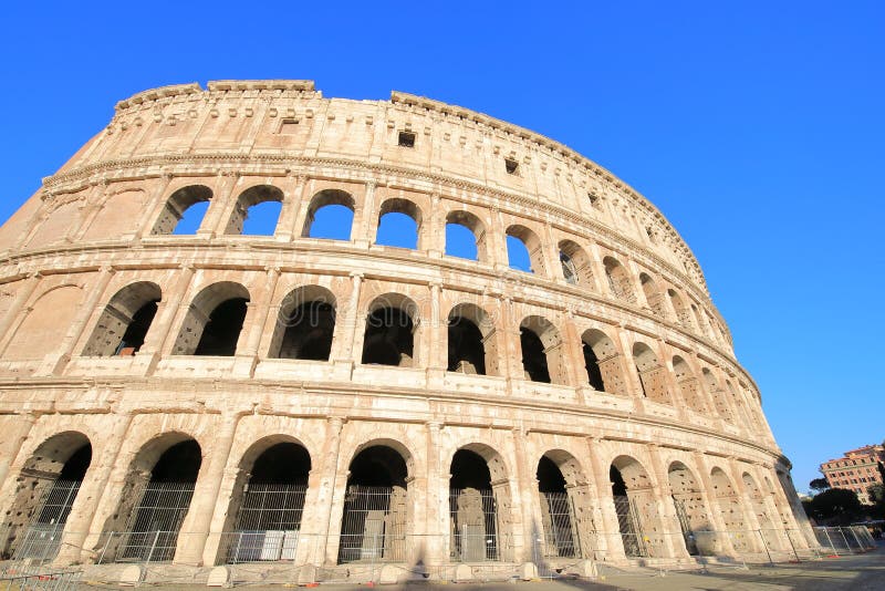 Colosseum Historical Building Rome Italy Stock Photo - Image of rome ...