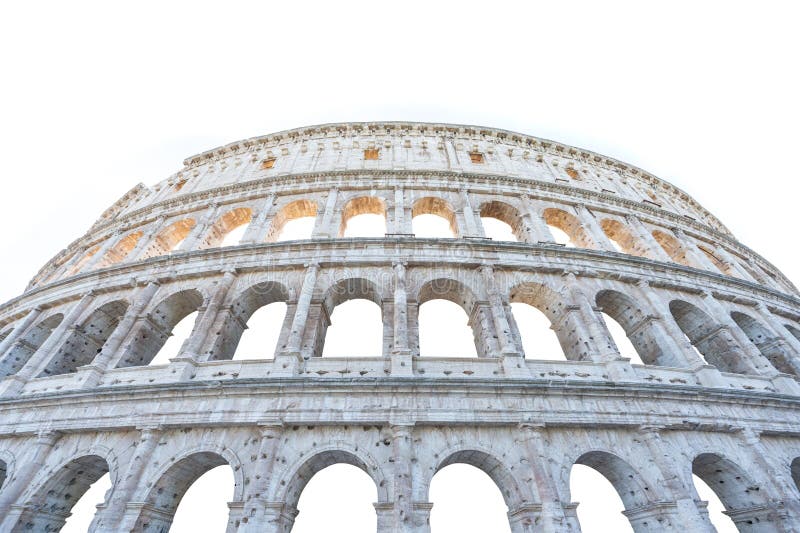 Colosseum isolated stock photo. Image of ancient, italian - 295922518