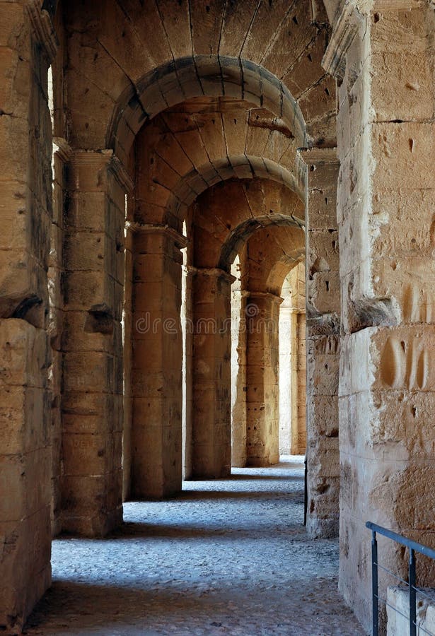 Colosseum passageway stock image. Image of colosseum, history - 9936455