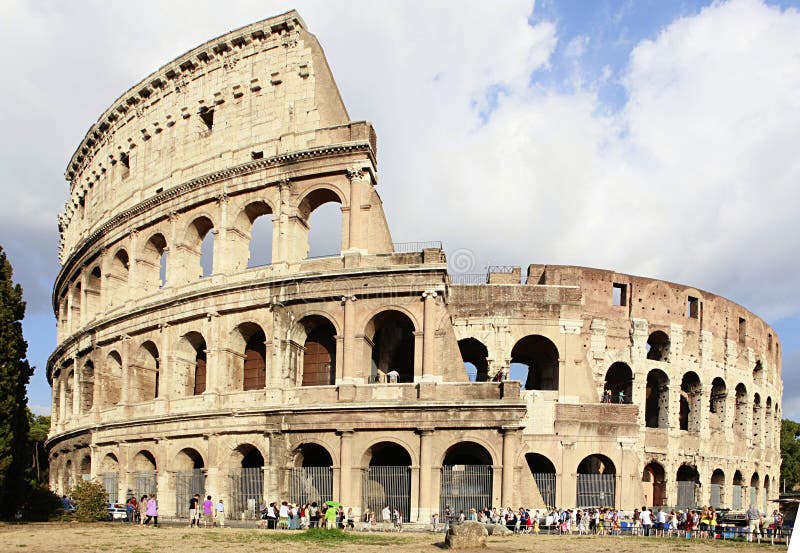 Kolosseum in Rom, Italien redaktionelles stockfoto. Bild von anziehung ...