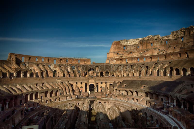 Colosseum stock image. Image of large, colosseum, theater - 86543035