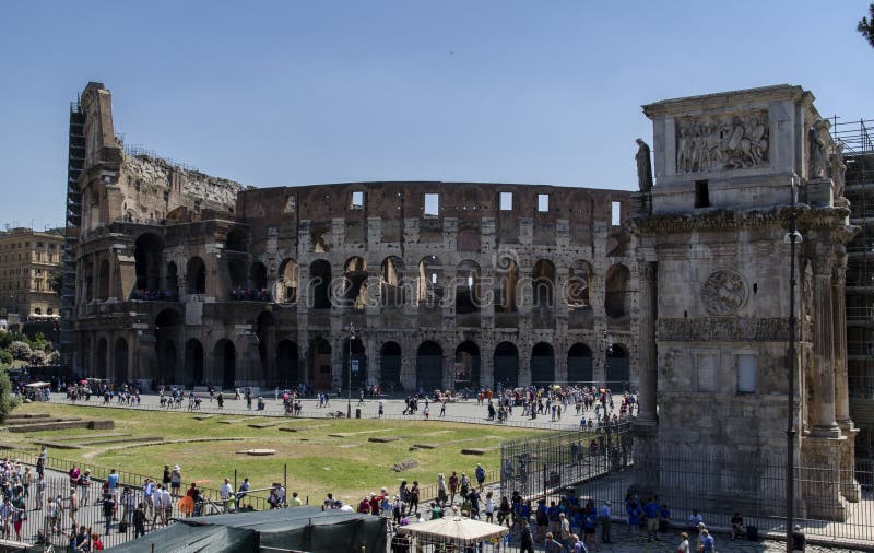 Colosseum Rome editorial image. Image of people, cityscape - 41512385