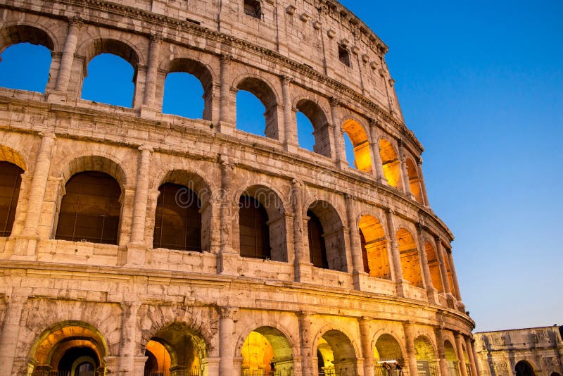 Colosseum stock image. Image of ancient, capital, view - 62251419