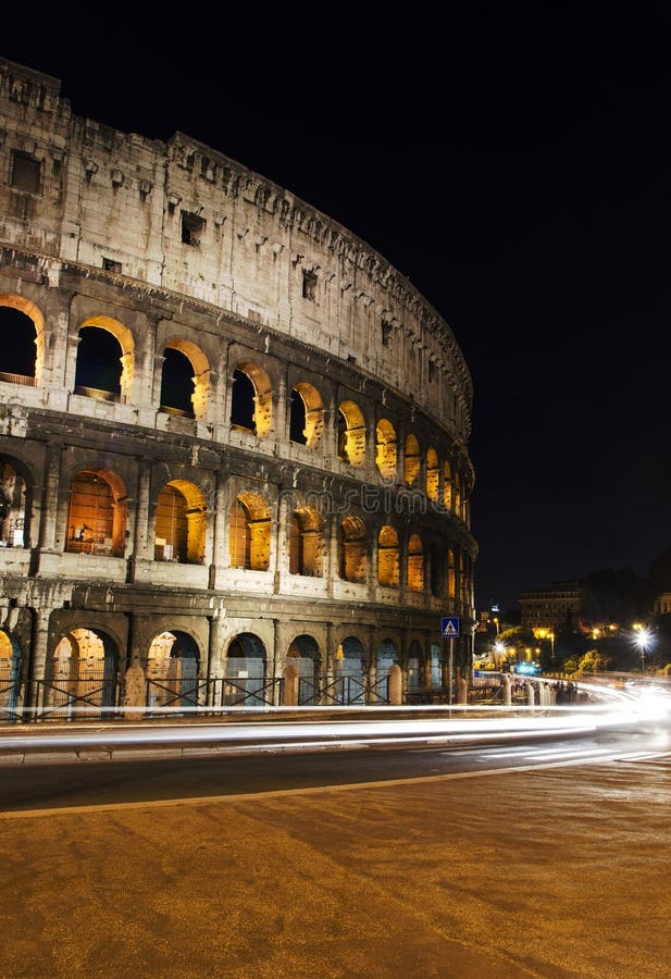 Rome and lights stock image. Image of heritage, lights - 1057623