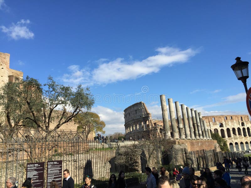 Colosseum editorial stock photo. Image of tours, rome - 50656433