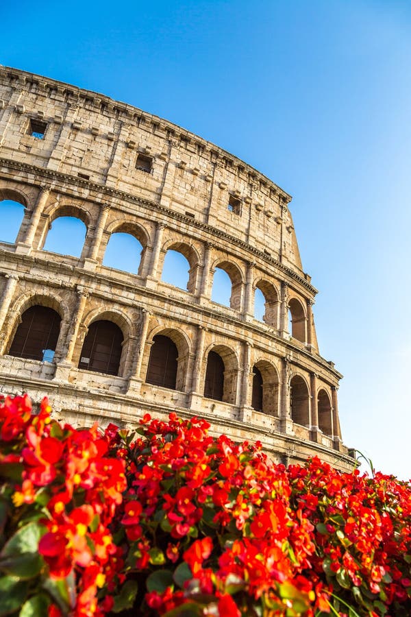 Colosseum in Rome stock image. Image of amphitheater - 187917883