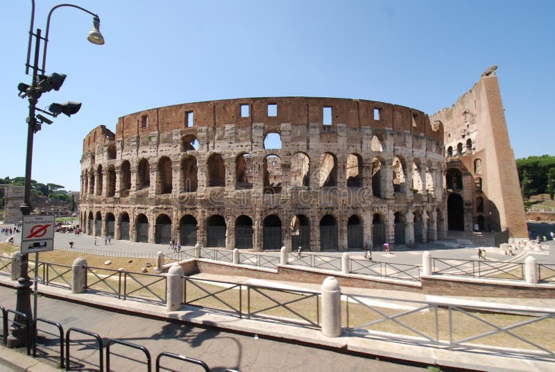 Colosseum, Structuur, De Bouw, Boog, Oude Roman Architectuur Stock ...