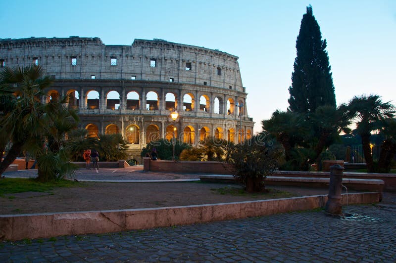 Colosseum Rome Italy Colosseo Stock Image - Image of culture, empire ...