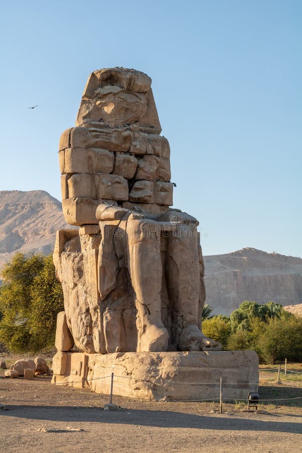 Colossi of Memnon editorial photo. Image of africa, memnon - 158878121