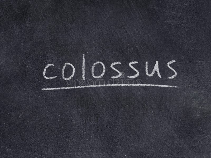 Colossus stock illustration. Illustration of colossus - 241123872
