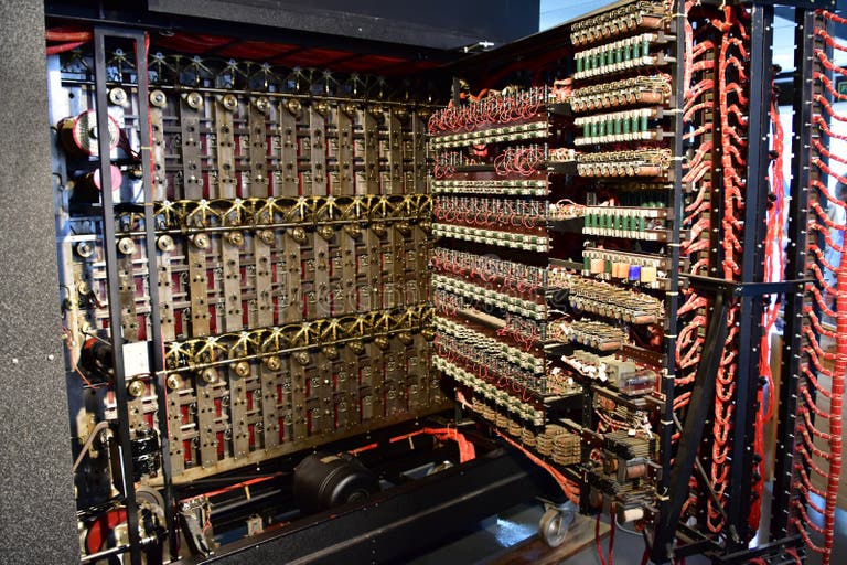 Colossus Digital computer editorial photography. Image of history ...