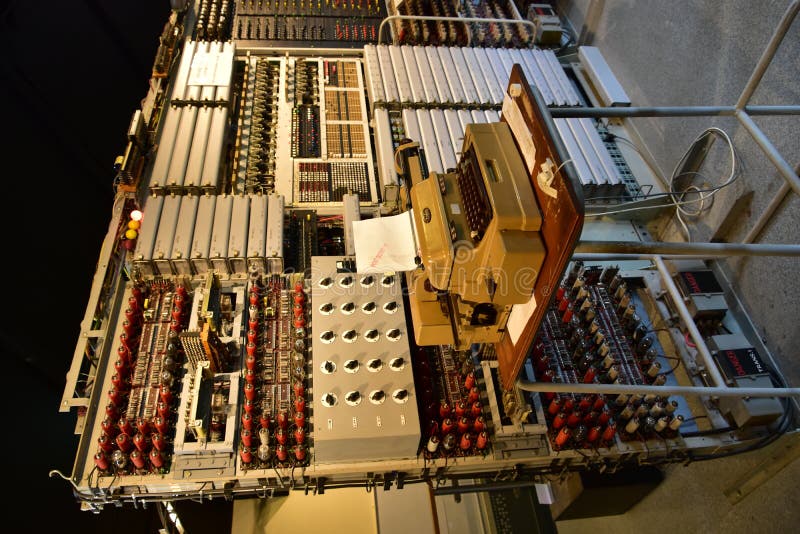 Colossus Digital computer editorial stock photo. Image of colossus ...