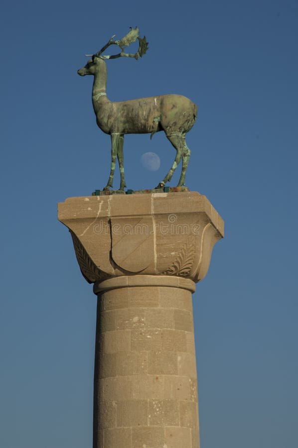 The Colossus Monument editorial photo. Image of mediterranean - 52136961