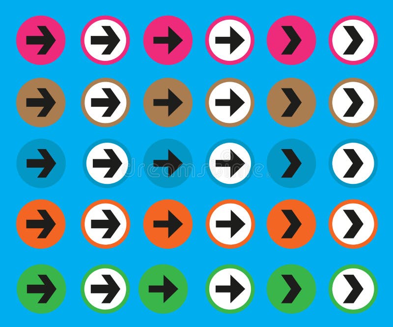 Colour Arrows Set stock vector. Illustration of arrows - 63209195 Colour Arrows Set stock vector. Illustration of arrows - 63209195