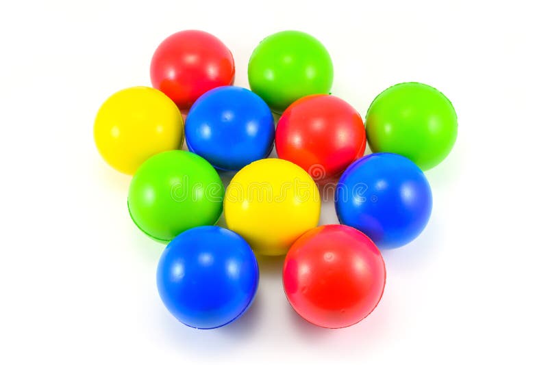 Colour ball stock image. Image of shape, plastic, colour - 67659019