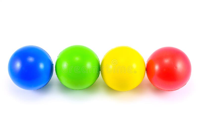 Colour ball stock image. Image of shape, plastic, colour - 67659019