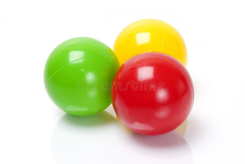 Colour balls stock photo. Image of plastic, save, safety - 23130428