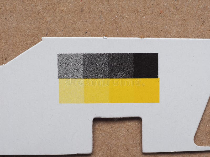 Color Bars for Print Quality Control Stock Image - Image of trim ...