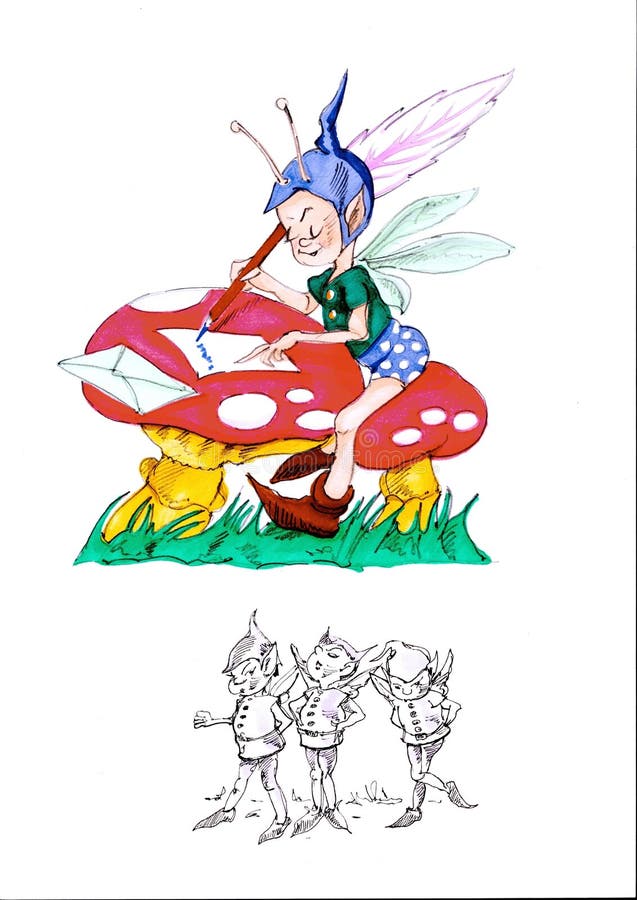 Elf Talking Stock Illustrations – 751 Elf Talking Stock Illustrations ...