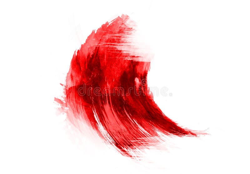 Colour Brush Strokes Graphic Design Effect Texture Stock Photo - Image ...