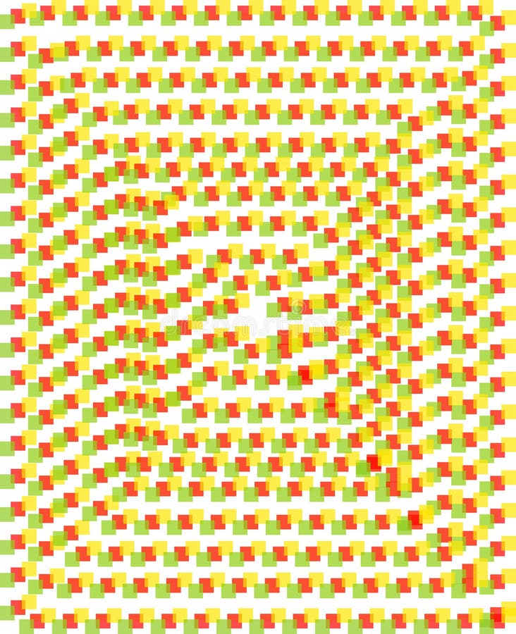 Different Squares. Contour Drawing. Vector Illustration. Stock Image ...