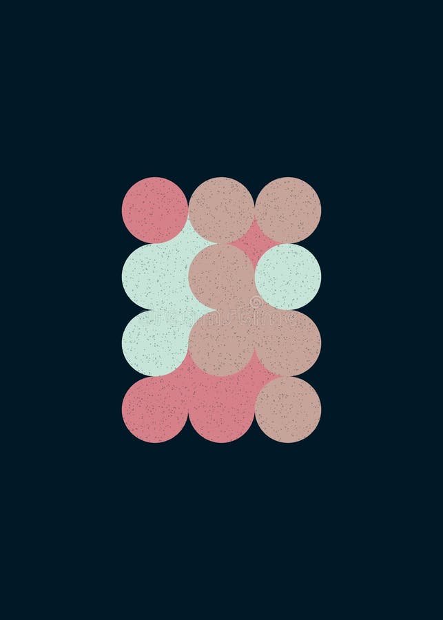 Colour Dots Universe Logo Art Design Illustration Stock Vector ...