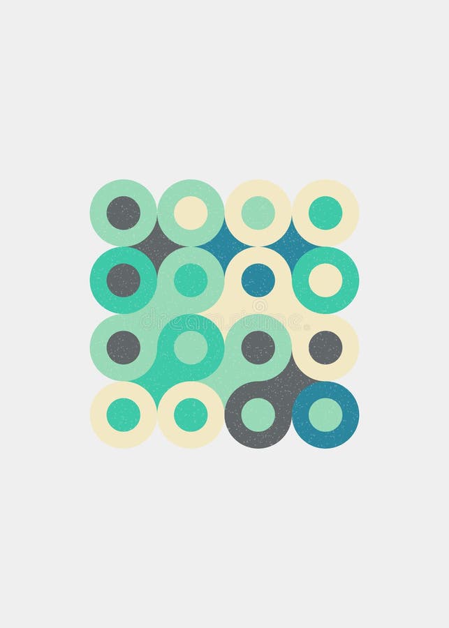 Colour Dots Universe Logo Art Design Illustration Stock Vector ...