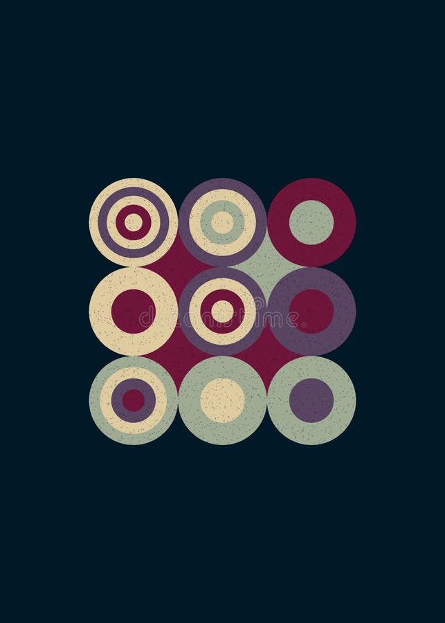 Colour Dots Universe Logo Art Design Illustration Stock Vector ...