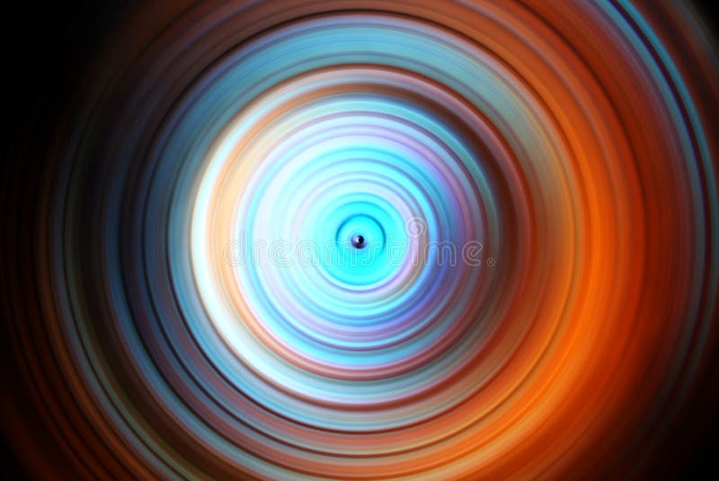 Colour Full Circle Swirl Illustration Stock Illustration - Illustration ...